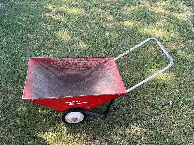 Radio cart yard cart - Metzger Property Services LLC