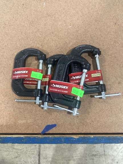 4-Husky 2” Clamps - Metzger Property Services, LLC