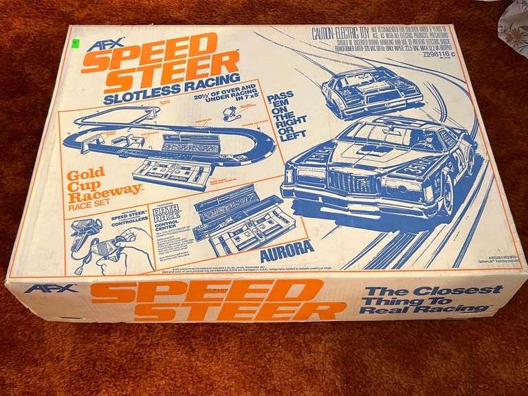 AFX Speedster Slotless Racing Game in box - Metzger Property Services LLC