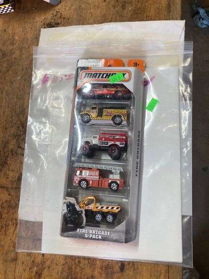 MatchBox Cars Fire Brigade 5 Pack, MatchBox Chart 1997, Poster ...