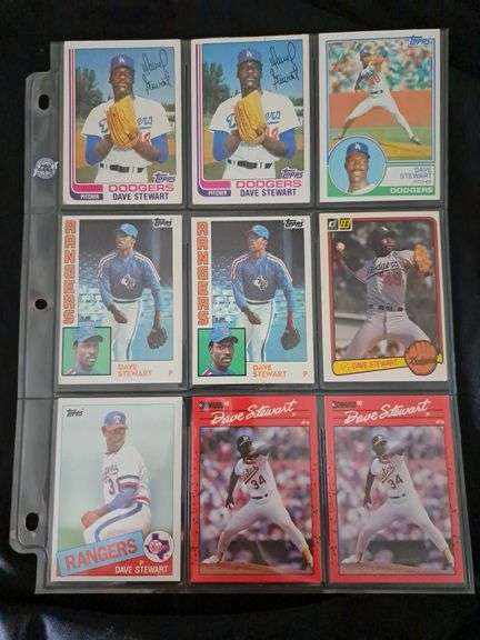 (9) Assorted Dave Stewart Cards - Metzger Property Services Llc