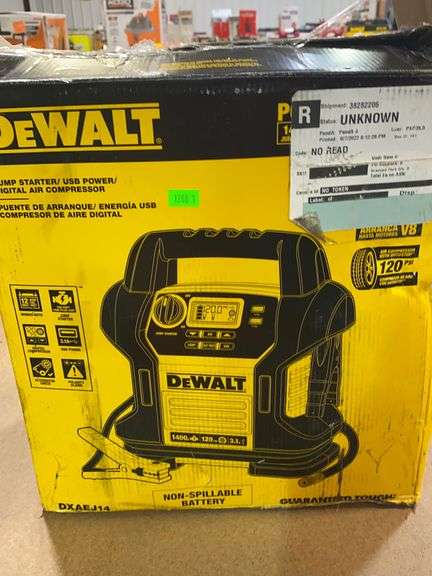DeWalt jump starter/usb power /digital air compressor - Metzger ...