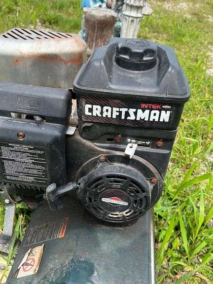 Craftsman front tine tiller 6 hp, 26 inch with power reverse - Metzger ...