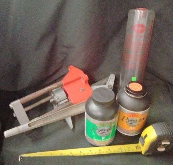 Lees reloader parts, MEC canister and muzzleloading propellant - each ...