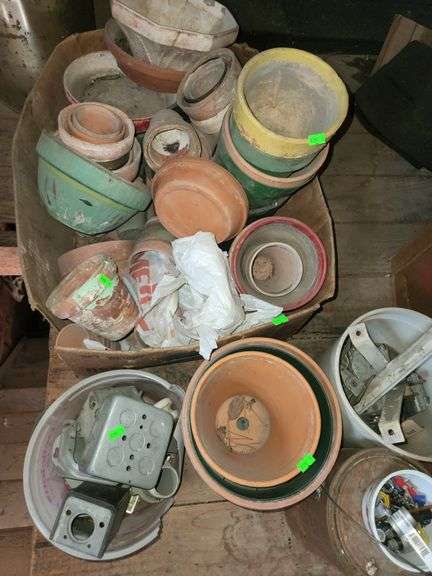 Flower pots, electrical miscellaneous - Metzger Property Services LLC