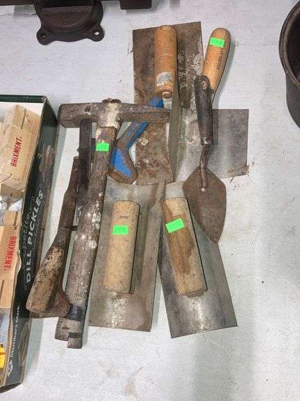 Assorted concrete hand Tools - Metzger Property Services LLC