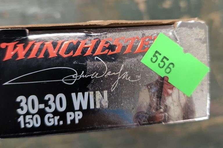 Winchester 100 Years of John Wayne 30-30 Win 150 Gr. PP Shells ...