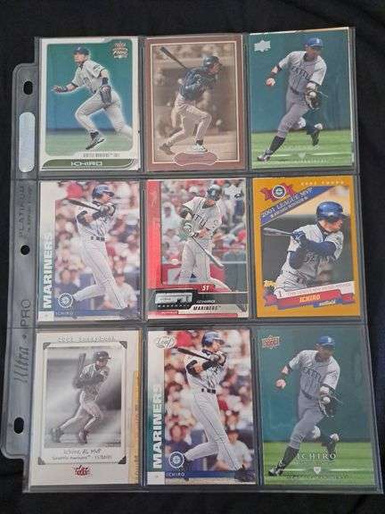 (16) Assorted Ichiro Baseball Cards - Metzger Property Services Llc
