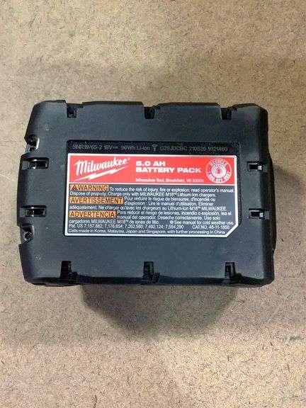 Milwaukee M18 Red Lithium XC 5.0 - Metzger Property Services LLC