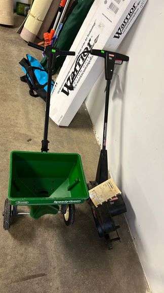 Craftsman Electric Edger 3.0 HP, Scott’s Speedy Green Lawn Seeder ...