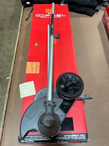 Milwaukee M18 FUEL 8" edger attachment for Milwaukee Quick-Lok ...