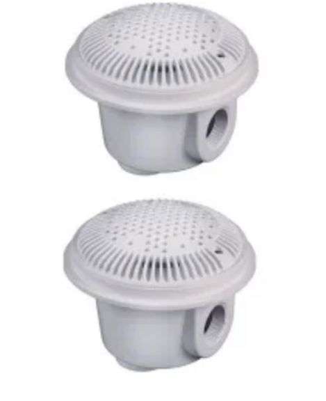 Hayward dual submerged suction outlet set and replacement covers ...