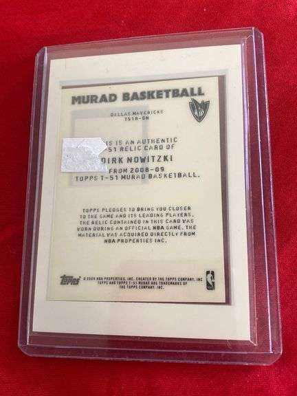 Murad Basketball Topps Collectors Card - Metzger Property Services LLC