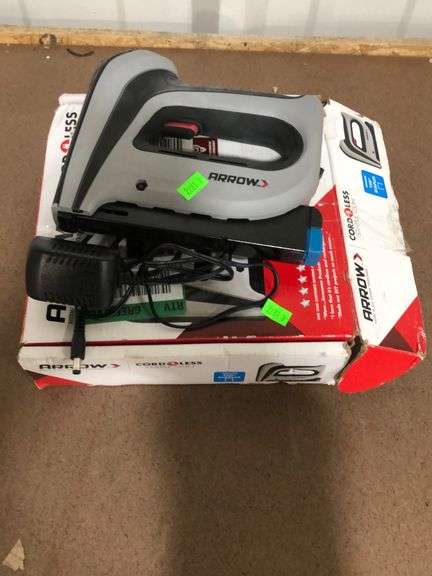 Arrow cordless staple gun - Metzger Property Services, LLC