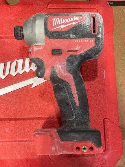 Milwaukee M18 2850-20 18-Volt 1/4-Inch Brushless Impact Driver - Tool ...