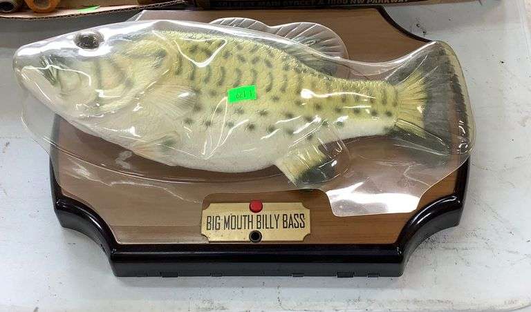 Singing fish wall decor battery operated - Metzger Property Services LLC