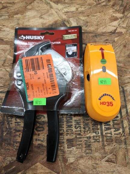 Husky PVC cutter and stud finder - Metzger Property Services, LLC