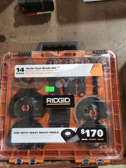Ridgid 14 pc. Multi tool kit - Metzger Property Services LLC