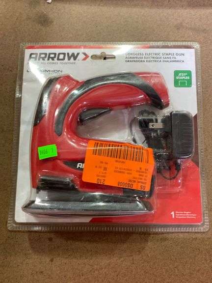 Arrow Cordless Electric Staple Gun - Metzger Property Services, LLC
