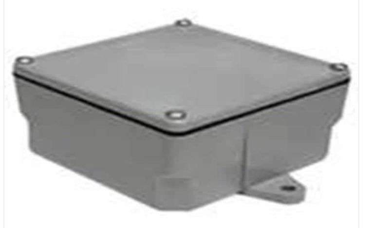 Cantex 8 in. x 8 in. x 4 in. Junction Box - Metzger Property Services LLC