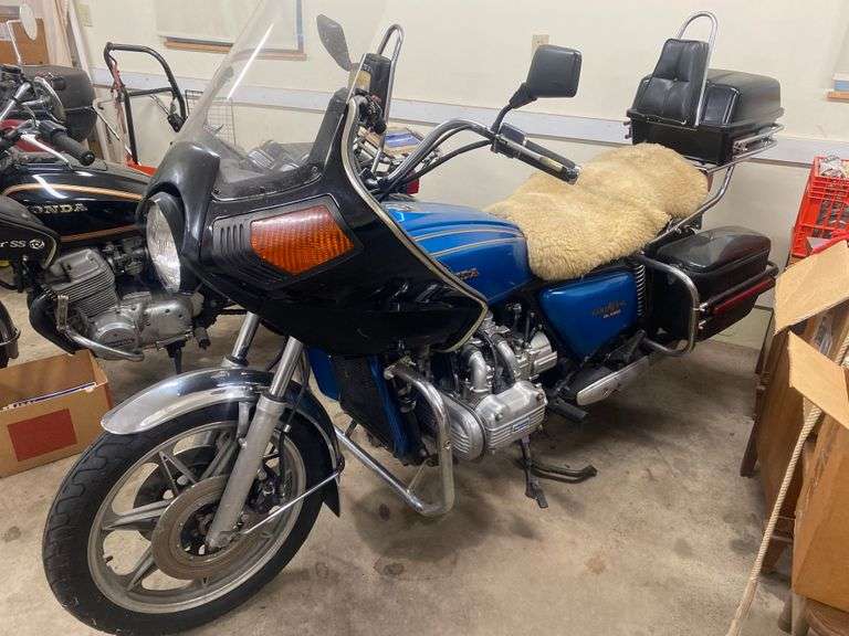 1975 Honda Goldwing GL 1000, 18,653 mi., Fully Dressed All Original, In ...