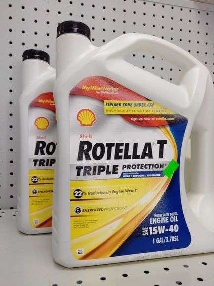 Rotella-T 15W-40 engine oil - Metzger Property Services LLC