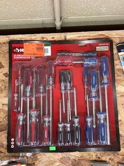 Husky 25-Piece Acetate Screwdriver Set - Metzger Property Services LLC