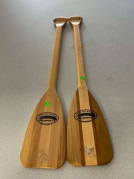 (2) Feather Brand Oars ,29” long - Metzger Property Services LLC
