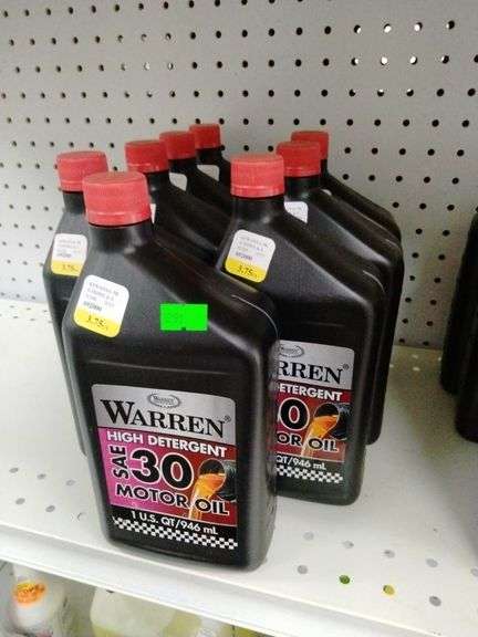 Motor oil high detergent 30 - Metzger Property Services LLC