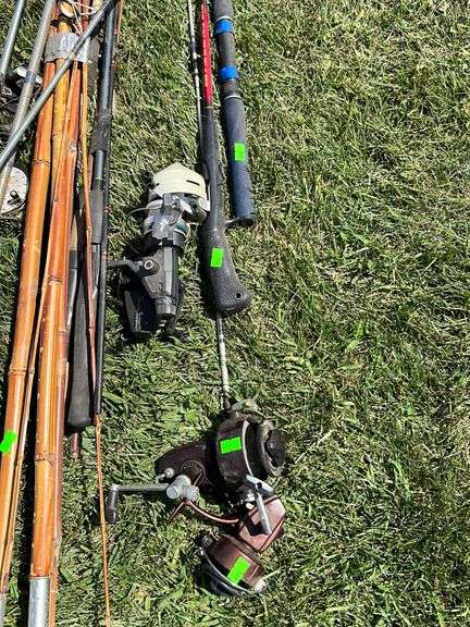 Fishing poles , reels , cane poles - Metzger Property Services LLC