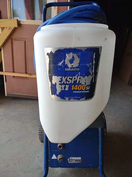 Graco rtx 1400 si electric texture sprayer with hoses no nozzle ...