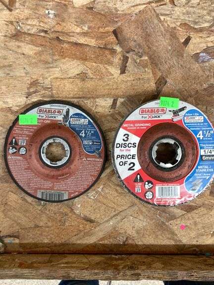 Assorted Disc Arbor Grinders - Metzger Property Services LLC