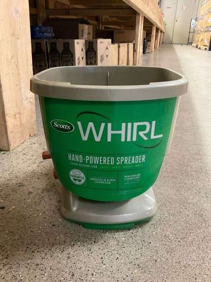 Scott’s Whirl Hand-Powered Spreader - Metzger Property Services LLC