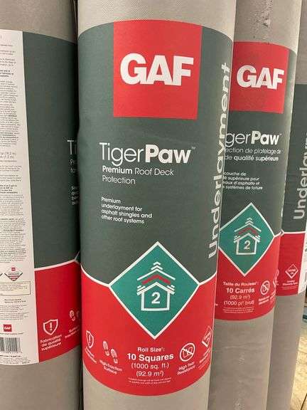 Tiger paw premium roof/deck protection underlayment 1000 sqft - Metzger ...