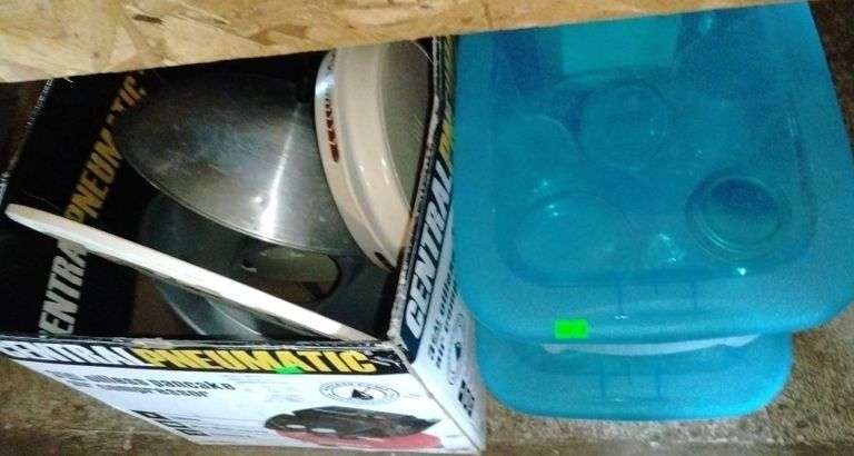 Jars and houseware assortment - Metzger Property Services LLC