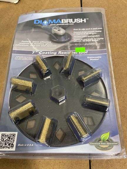 DiamaBrush 7” Coating removal tool - Metzger Property Services LLC