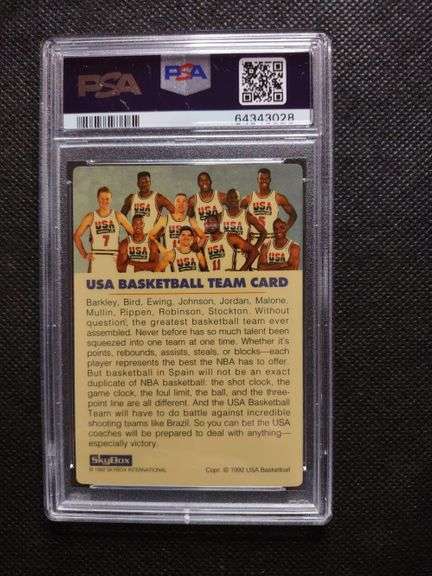 1 1992 Team USA Skybox Basketball Card - Metzger Property Services LLC