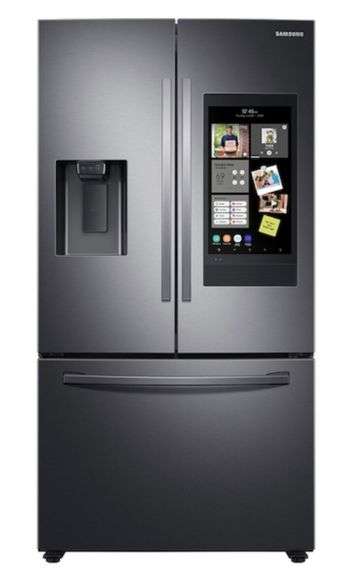 NEW Samsung 26.5 cu. ft. Large Capacity 3-Door French Door Refrigerator ...