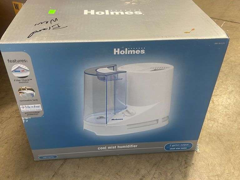 Plant food, toy, landscape light, plastic tub and humidifier new in box ...