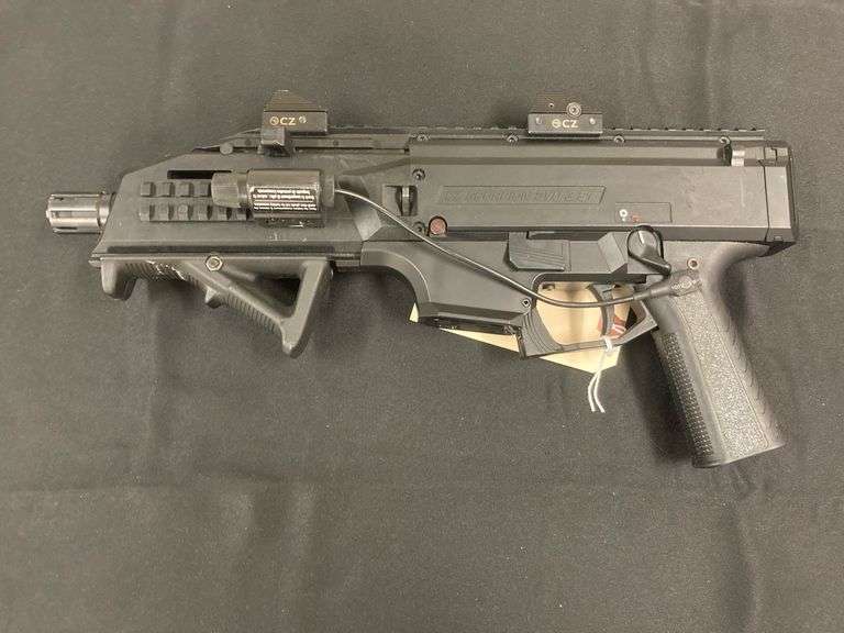 CZ Scorpion EVO 3 S1 9M Pistol With Red Dot, Includes 4 Magazines ...