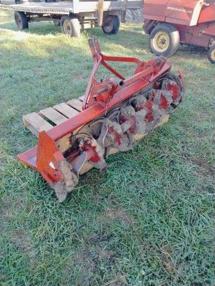 Agric AL60 3 pt hitch PTO Rototiller - Metzger Property Services LLC