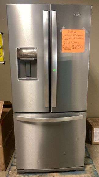 Whirl Pool Refrigerator Model WRF560SEHZ02 - Metzger Property Services LLC