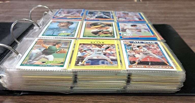Card album assorted baseball cards - Metzger Property Services LLC