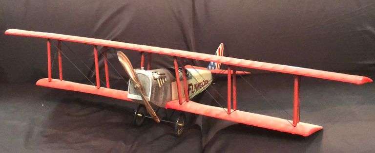 Flying Circus Airplane Biplane WW1 Jenny prop decoration model ...