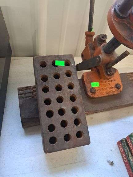 Lyman Tru-Line Jr Reloading Press & Wooden Shell Holder - Metzger ...