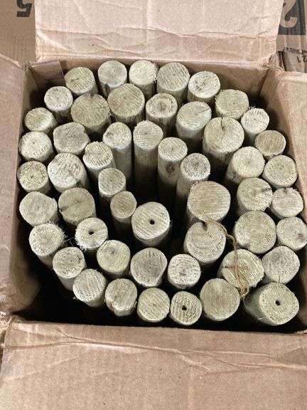 Backyard X-Scapes 72 in. L x 12 in. H Eucalyptus Wood Solid Log for ...