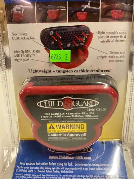 Two Child Guard brand firearm safety locks - Metzger Property Services LLC