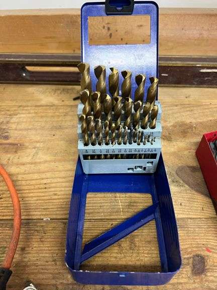 Grease Gun, Black & Decker Drill and Jig Saw, Sands Level, Drill Bits ...