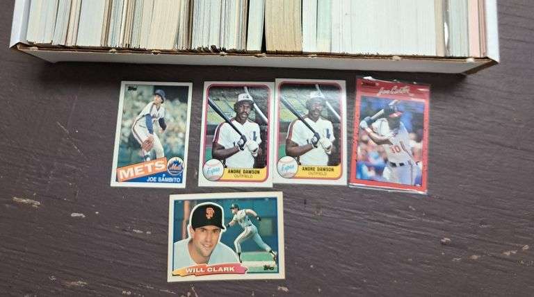 Assortment Of Baseball Card Singles - Metzger Property Services Llc