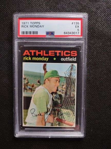 1 1971 Rick Monday Topps Card - Metzger Property Services LLC